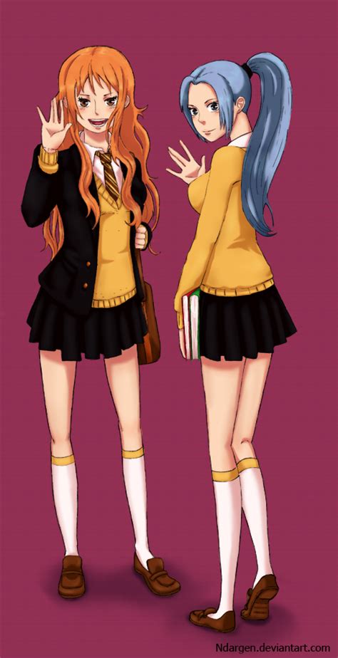 Nami And Vivi By Ndargen On Deviantart