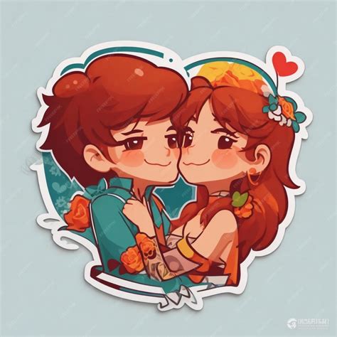 Premium Vector Romance Cartoon Vector Background