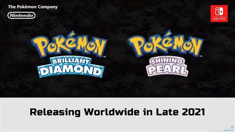 Pokemon Brilliant Diamond And Shining Pearl Announced For Late 2021