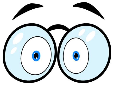 Dibujos Animados Ojos Divertidos — Foto De Stock © Hittoon 7275479