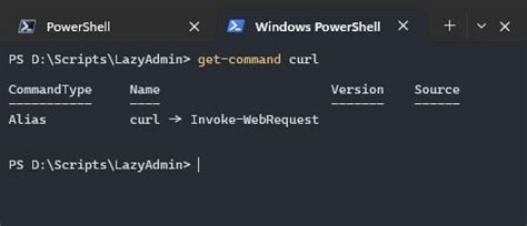 How To Use CURL In PowerShell LazyAdmin