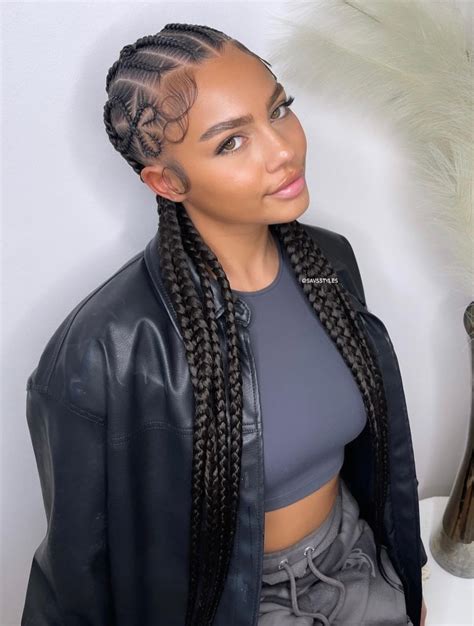 40 Admiring Stitch Braids Hairstyles For 2025