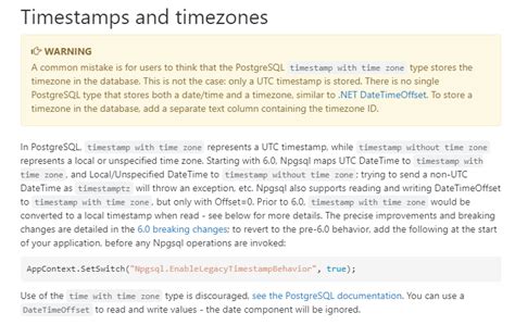 Npgsql DateTime Filtering Problem Issue 85 Serilog Contrib Serilog