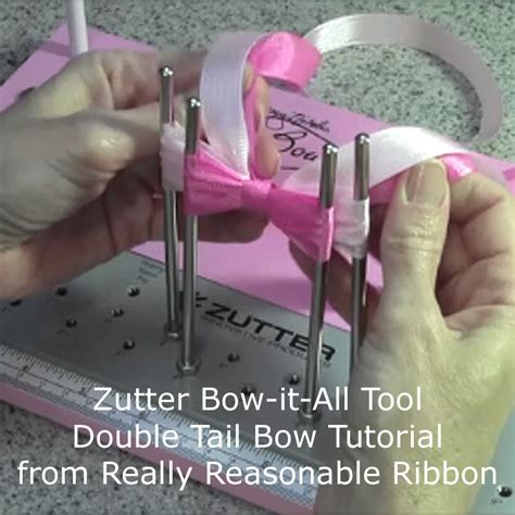 Really Reasonable Ribbon Blog Zutter Bow It All Tutorial Double Tail