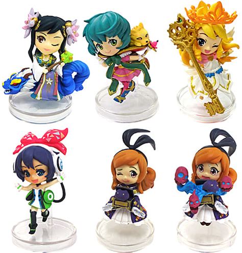 駿河屋 全6種セット 「モンスターストライク ぷちっとフィギュアコレクション Vol1」（トレーディングフィギュア）