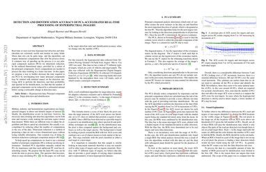 Detection And Identification Accuracy Of Pca Accelerated Real Time