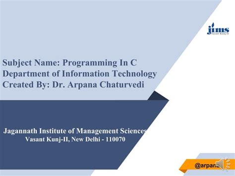 Programming Language Ppt