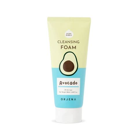Orjena Smile Day Facial Cleansing Foam Avocado 180ml