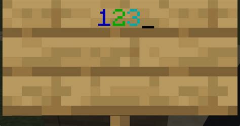 Formating § Doesnt Work On Signs Anymore Rminecraft