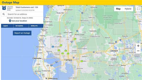 Power Outages Hit Tampa Bay Area From Frigid Temperatures