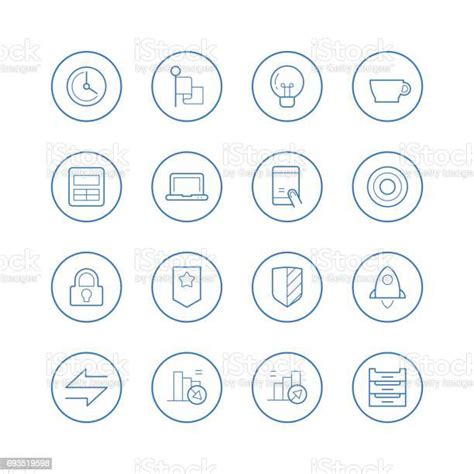 비즈니스 및 부서 아이콘 겨냥에 대한 스톡 벡터 아트 및 기타 이미지 겨냥 계산기 그래프 Istock