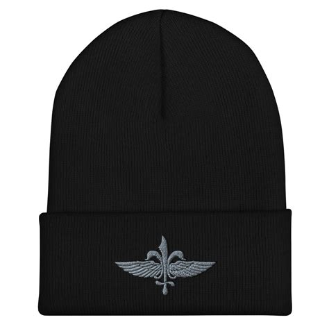 Sayeret Matkal Emblem Israeli Special Forces Silver And Black Winged
