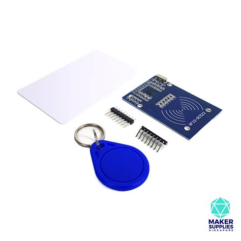 Rfid Rc522 Rfid Readerwriter Mifare Mfrc522 Includes Mifare Card And Makersupplies Singapore