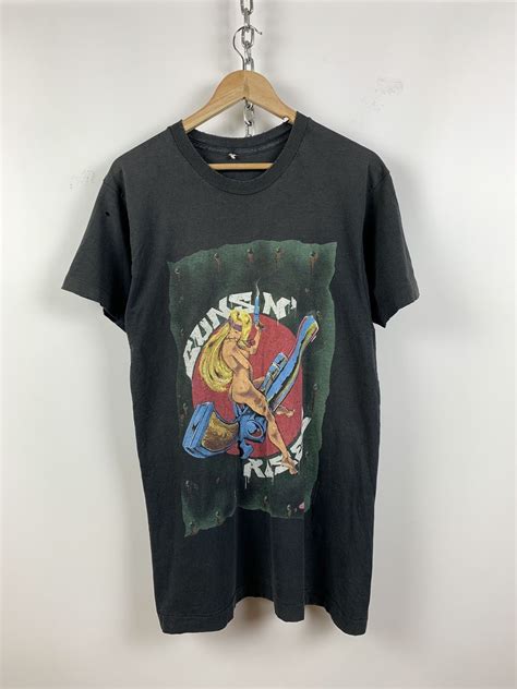 Band Tees × Guns N Roses × Vintage 1992 Vintage Guns N Roses Naked Lady