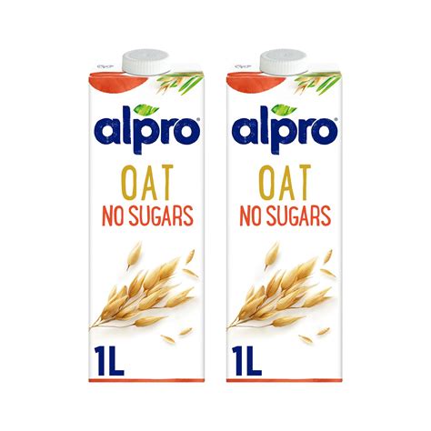 Alpro Şekersiz Yulaf Sütü 2 x 1 lt Laktozsuz Bitkisel Vegan Fiyatı
