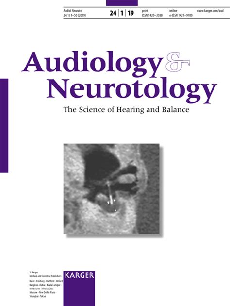 Stapes Prosthesis Length One Size Fits All Audiology And Neurotology Karger Publishers