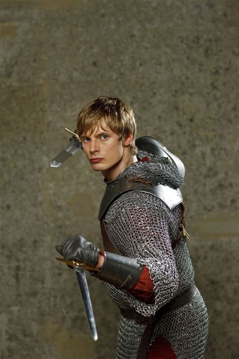 Arthur James 3 Bradley James King Arthur Merlin Warm Blonde Hair