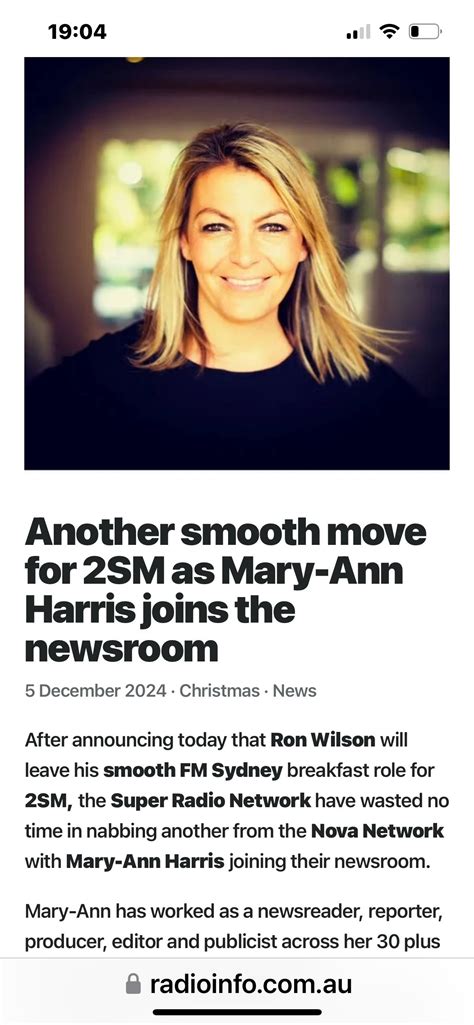 Welcome To 2sm Mary Ann Exciting Times Ahead For The Station In 2025