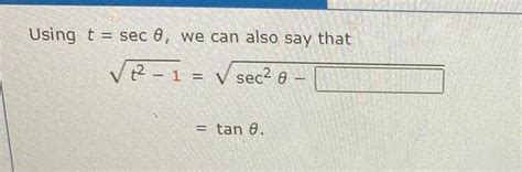 Answered Using T Sec 8 We Can Also Say That 1 Sec 8 V Tan 8 Kunduz