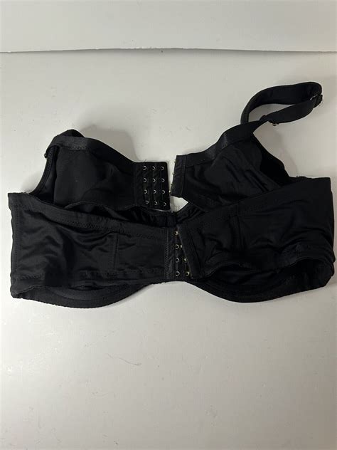 Butterfly By Ashley Stewart 40dd Black Bra Underwire Gem