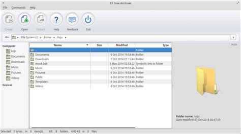 B1 Free Archiver Most Friendly And Simple Free File Archiver Unixmen