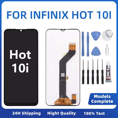 Lcd For Hot 10i Display Touch Screen Assembly Replacement Shopee