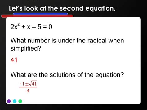 Discriminant The Use And Importancepptx