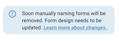 show warning to users using manual instance name · issue 5489 · getodk