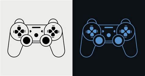 Ps5 Controller Concept Vector Art Icons And Graphics For Free Download