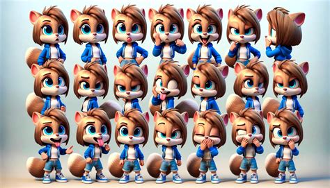 The Many Faces Of Sally Acorn By Sallysacorn On Deviantart