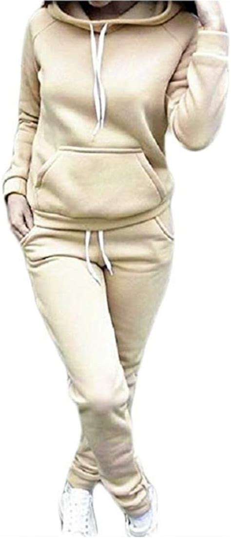 Sukiyaki Women Jogger Outfit Matching Sweat Suits Long