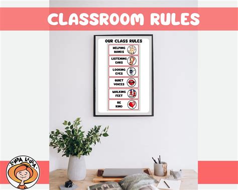 Classroom Rules For For Pre K Preschool And Kindergarten Class