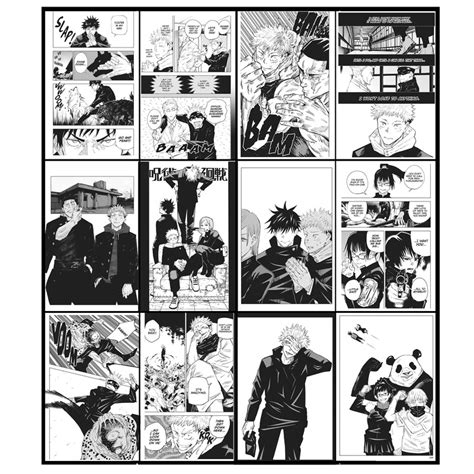 قیمت و خرید پوستر دیواری مدل انیمه جوجیتسو کایسن Jujutsu Kaisen کد 8