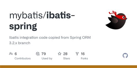 GitHub Mybatis Ibatis Spring Ibatis Integration Code Copied From