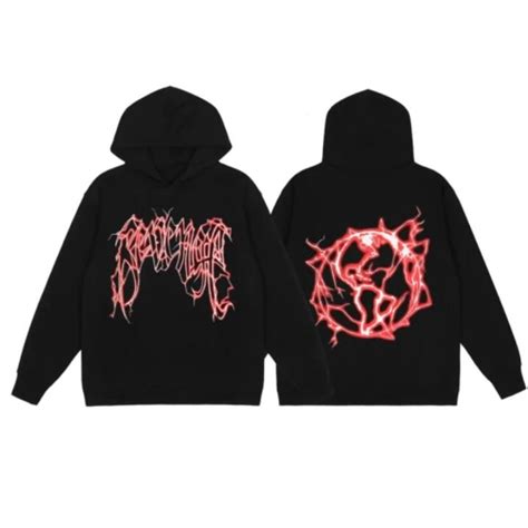 Xxxtentacion Hoodies Revenge Red Graphic Hoodie Xxxtentacion Shop