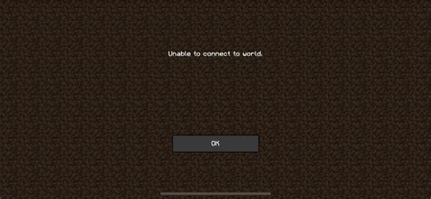 Whenever I Try To Join My Friends World I Encounter This Problem Even