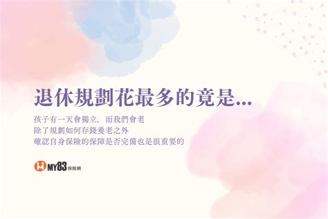 My83 小資族聰明買保險 【退休規劃花最多的竟是】