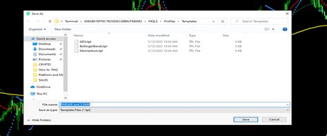 How To Template Your Chart Setups On MetaTrader Eightcap Labs