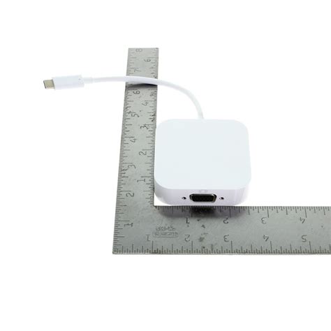 USB C To VGA Multi Port Adapter With USB C Power Delivery