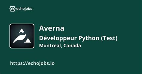 Hiring Développeur Python Test Montreal Canada Git Python Rbackendjobs