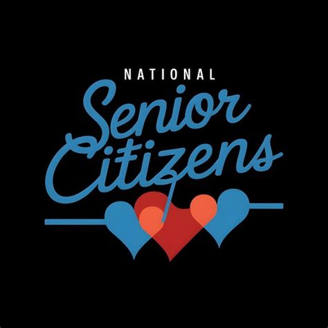 Vector Happy The World Senior Citizens Day Celebration Premium AI