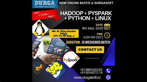 Hadooppysparkpythonlinux New Online Batch Data Engineering