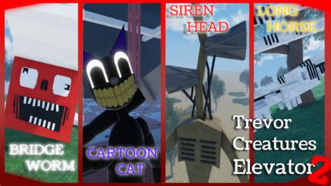 GRAN ACTUALIZACIÓN Trevor Creatures Elevator 2 Roblox
