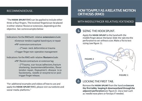 Hook Splint At Therapy Limited