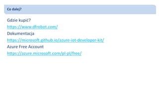 Azure Mxchip Iot Devkit Ppt