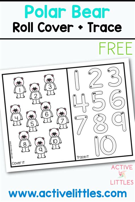 Polar Bear Free Printable Active Littles Worksheets Library