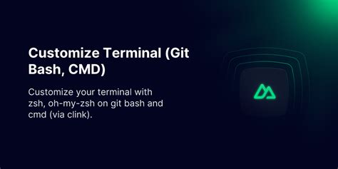 Customize Terminal Git Bash Cmd • Yuran1811 Blog