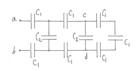 Solved In The Figure Below Each Capacitance C1 Is 69μf