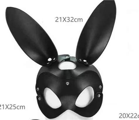 نقاب چرمی مدل خرگوش تک درجه یک کاملا مطالب عکس وارداتی کد 000033 مینارُزه، پوشاک خاص خانومانه