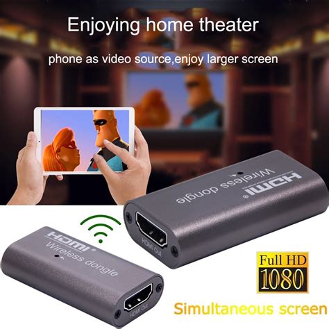 Wireless Wifi HDMI Display Adapter AV TV Stick Receiver Screen Mirroring Share To TV For IPhone